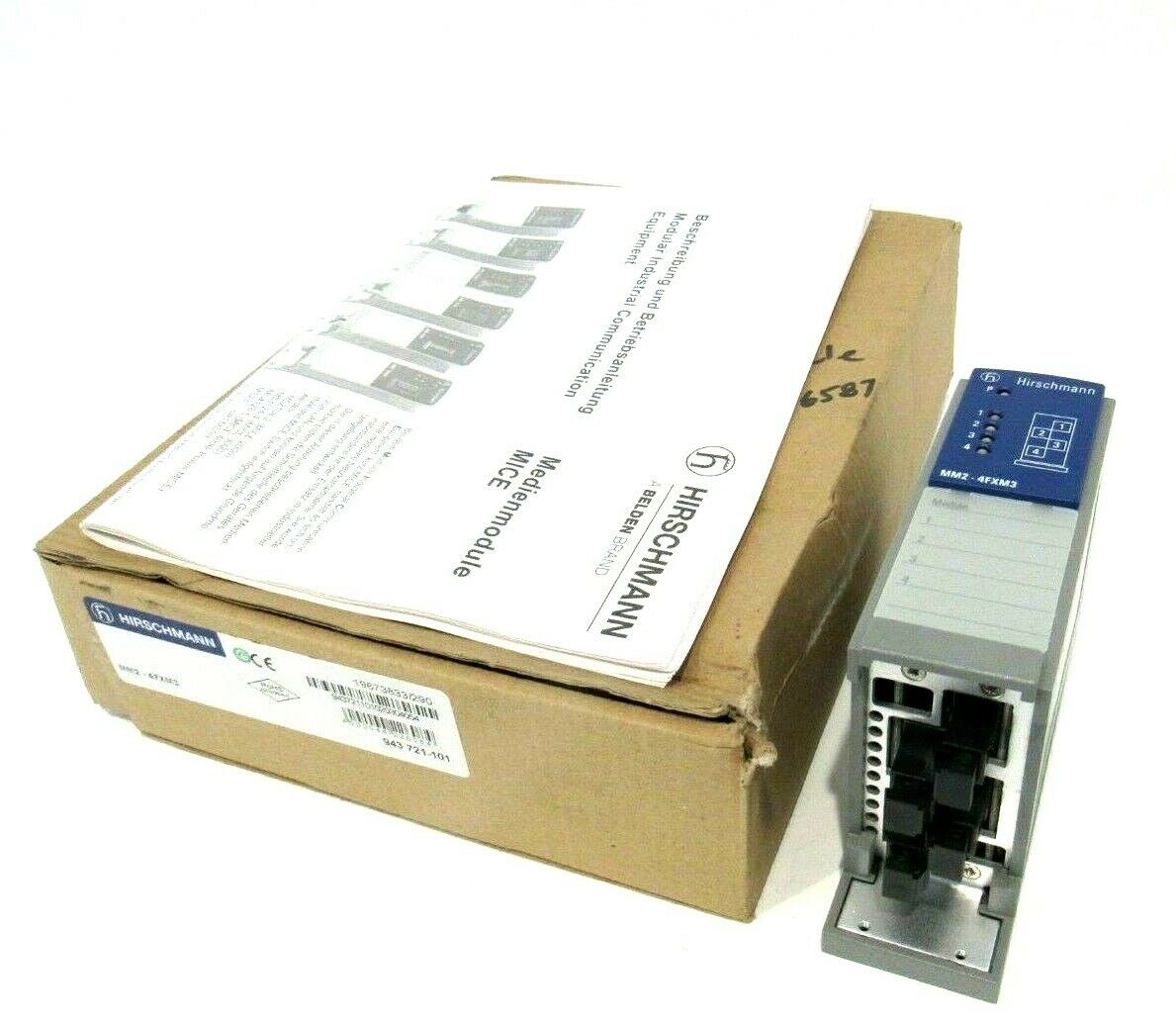 NEW HIRSCHMANN MM2-4FXM3 MICE MEDIA MODULE MM24FXM3 - SB Industrial ...