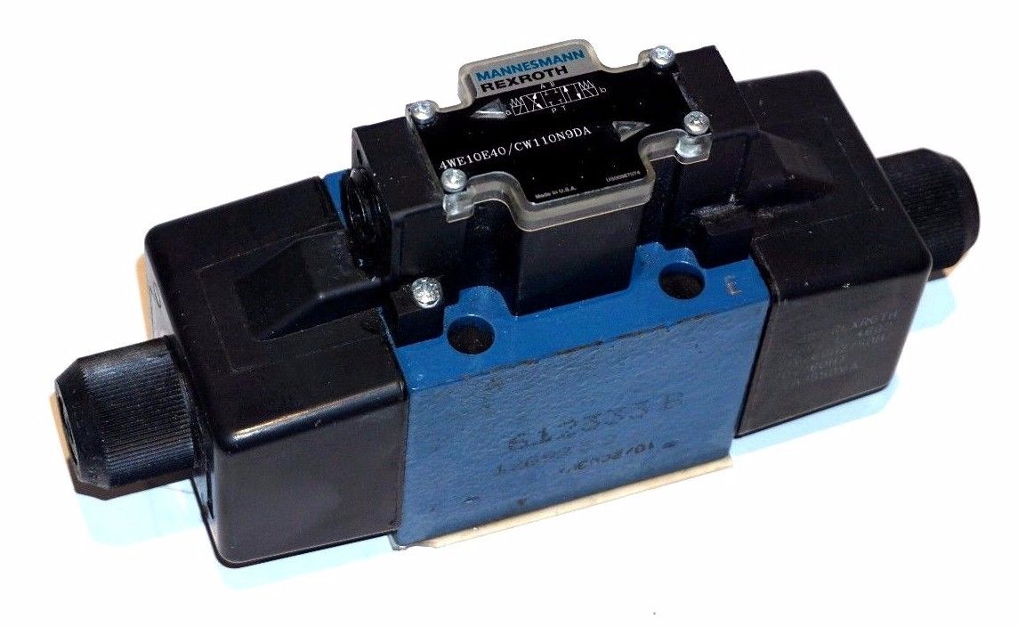 NEW MANNESMANN REXROTH 4WE10E40/CW110N9DA DIRECTIONAL VALVE - SB ...