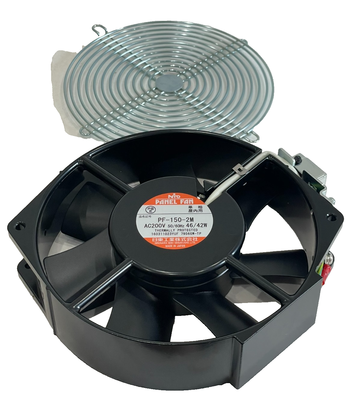NEW NTO PF-150-2M AC PANEL FAN 200V 50/60HZ PF1502M - SB Industrial ...