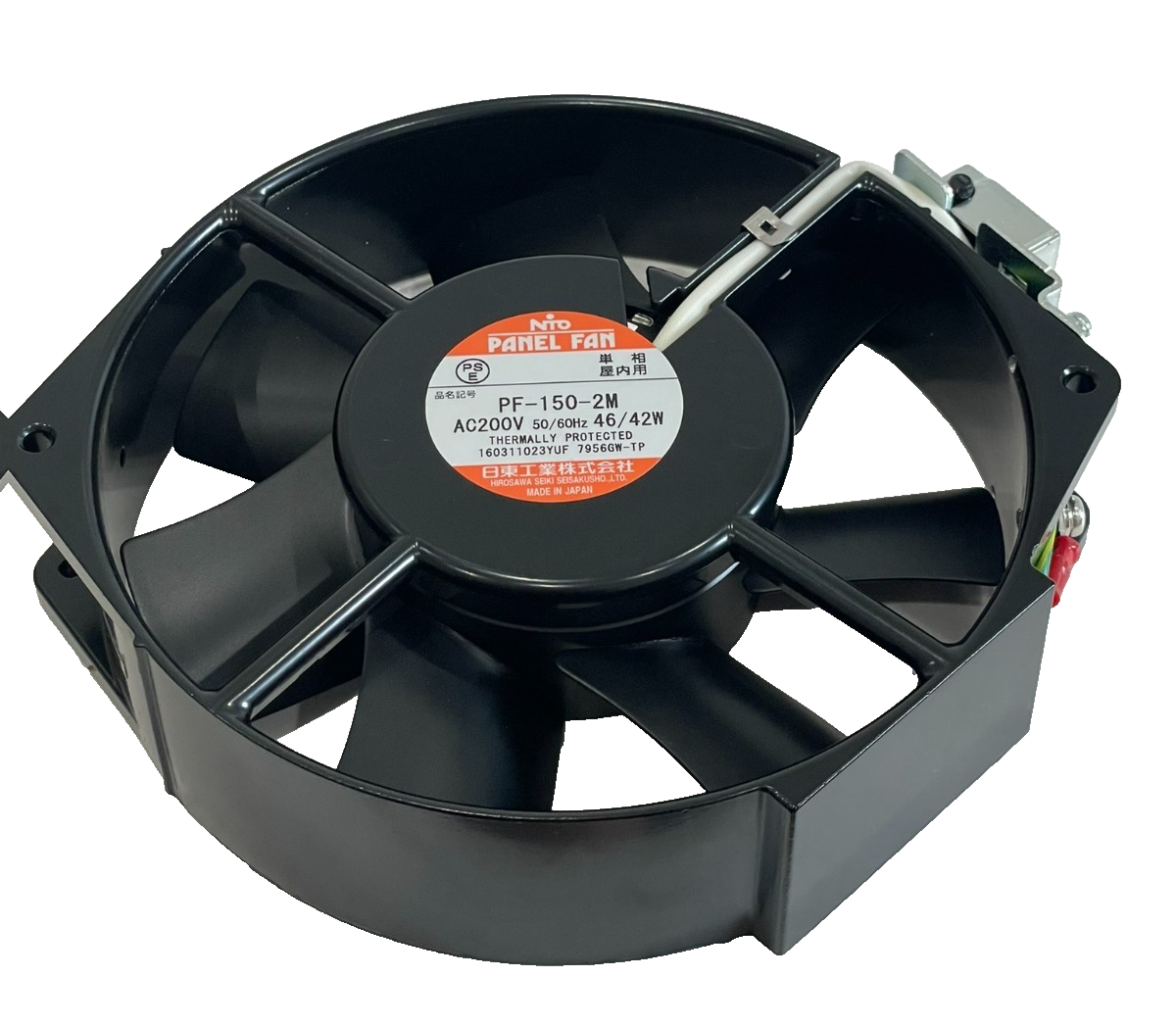 NEW NTO PF-150-2M AC PANEL FAN 200V 50/60HZ PF1502M - SB Industrial Supply, Inc.