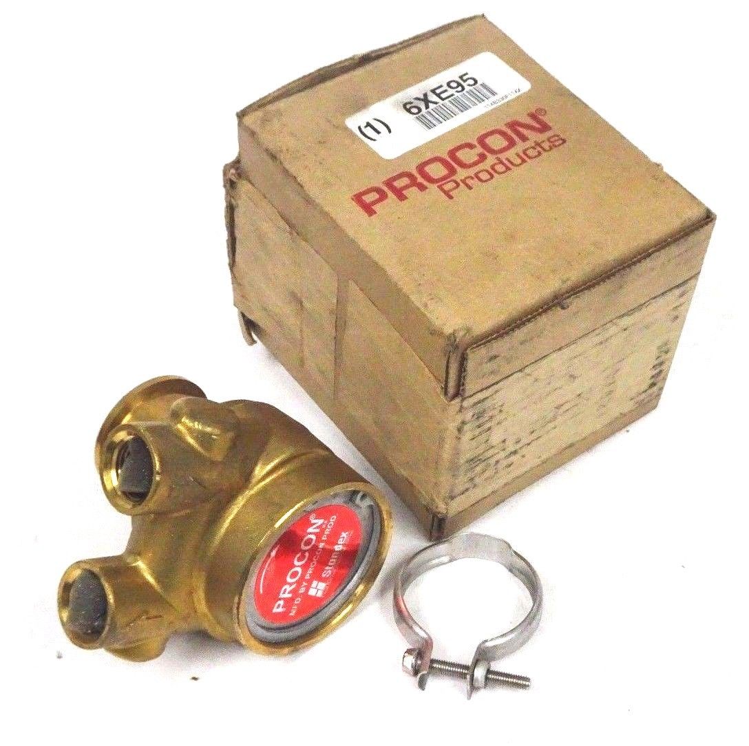 NEW PROCON 6XE95 114B330F11XX BRASS PUMP - SB Industrial Supply, Inc.