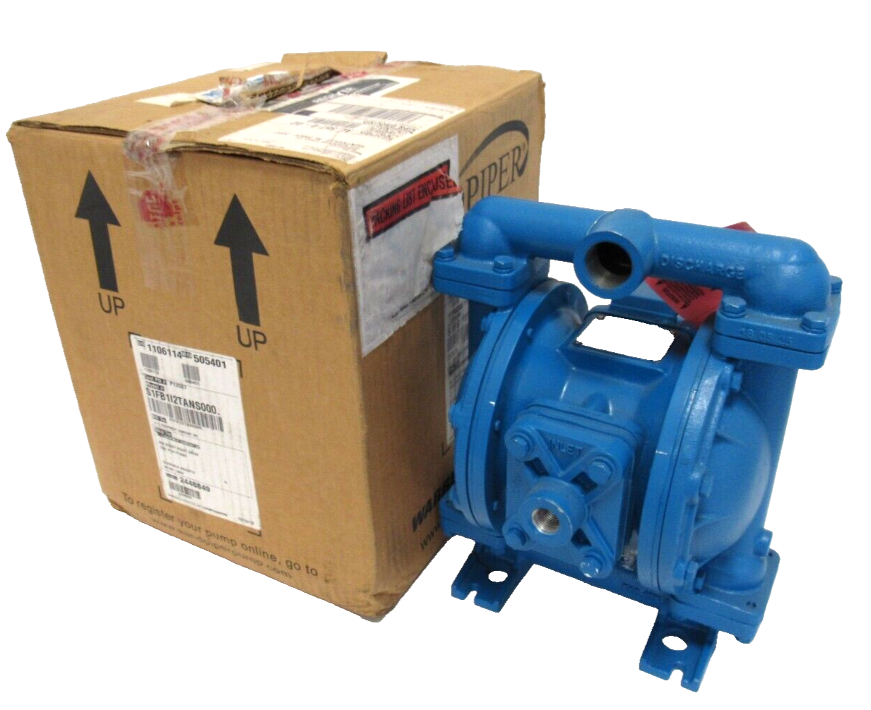 NEW SANDPIPER S1FB1I2TANS000 DIAPHRAGM PUMP 505401 - SB Industrial ...