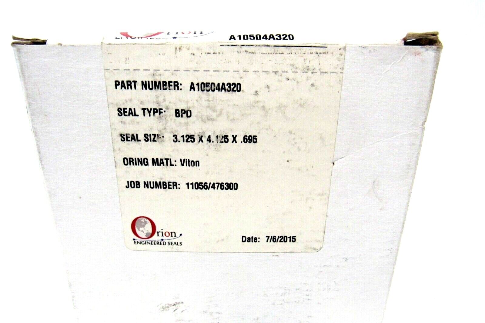 NEW SEALED ORION ENGINEERED SEALS A10504A320 SEAL TYPE BPD - SB ...