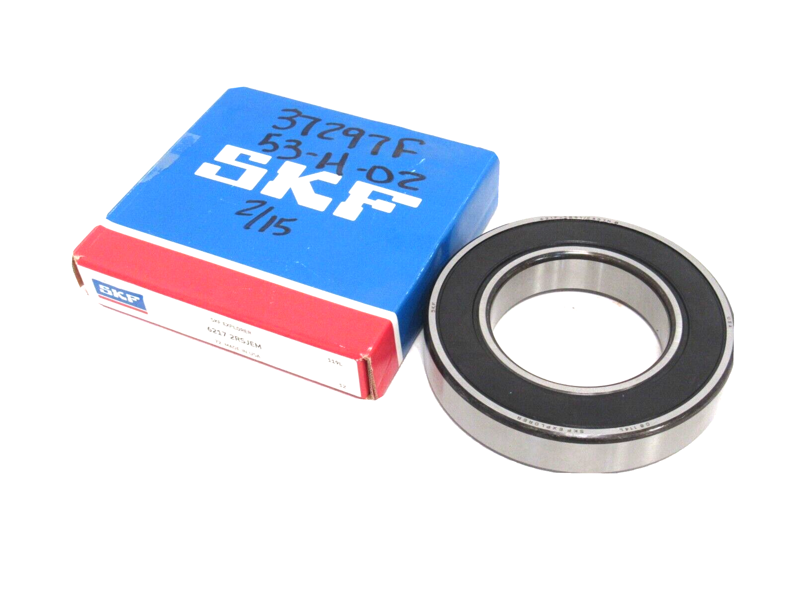NEW SKF 6217-2RSJEM BALL BEARING 85MM 62172RSJEM - SB Industrial Supply ...