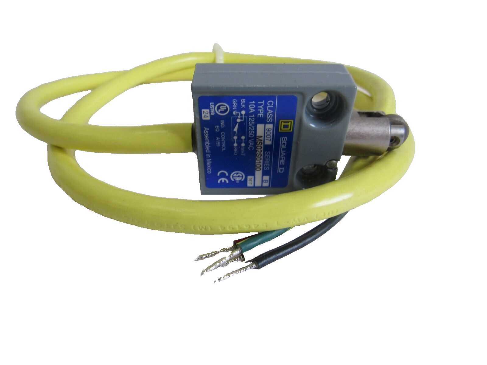 NEW SQUARE D 9007MS02S0100 LIIMIT SWITCH SERIES B - SB Industrial ...