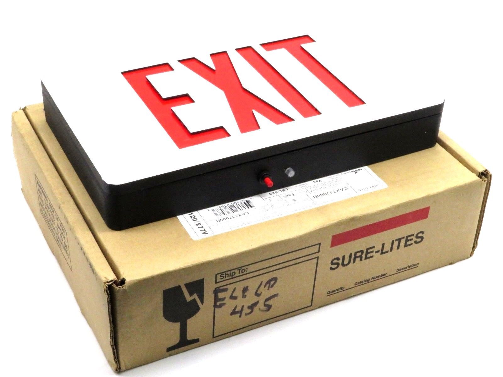 NEW SURE-LITES CAX717000R LIGHTING EXIT/EMERGENCY - SB Industrial ...