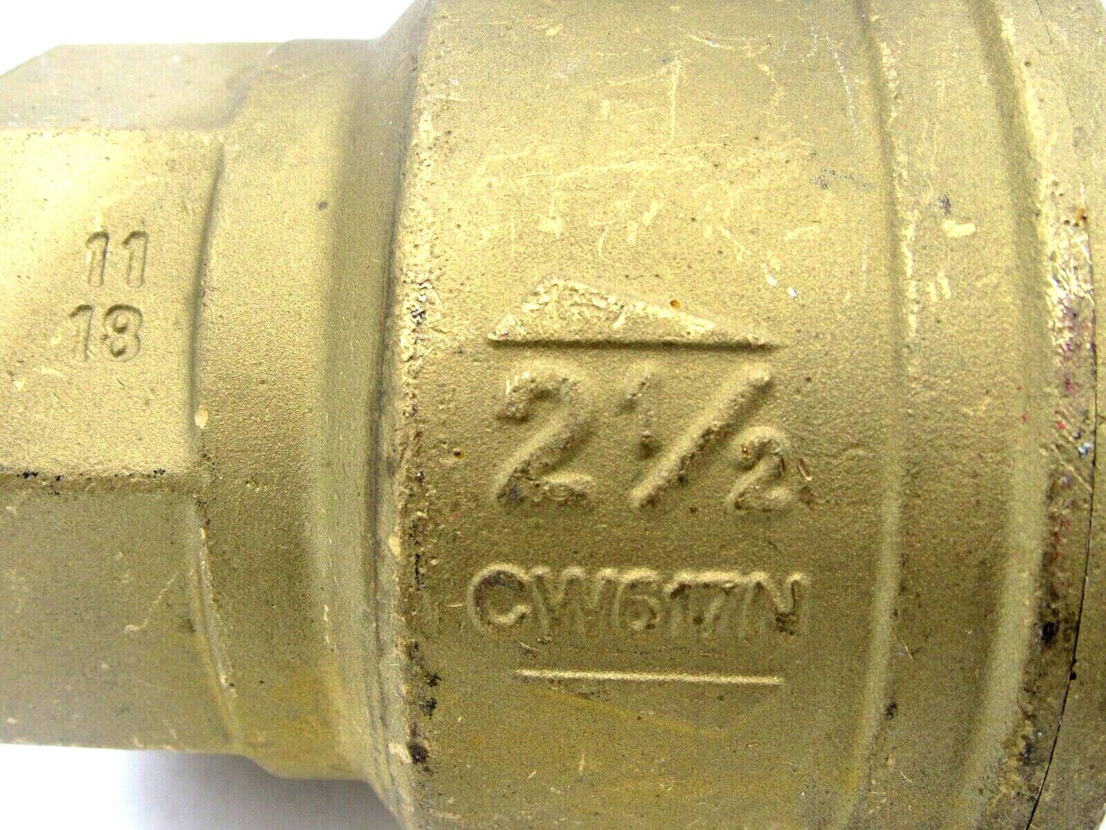 NEW UNBRANDED CW617N BALL VALVE 450 CWP PN30 DN65 2/12" - SB Industrial ...