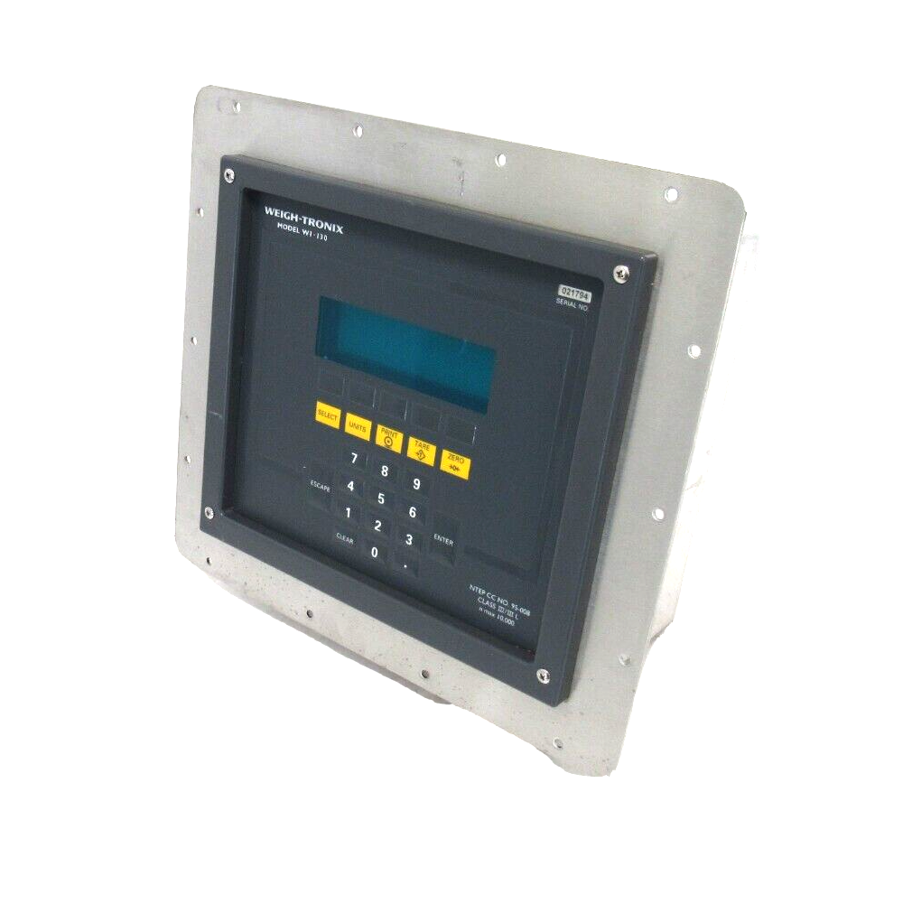 USED WEIGH-TRONIX WI-130 DIGITAL SCALE DISPLAY WI130 - SB Industrial ...