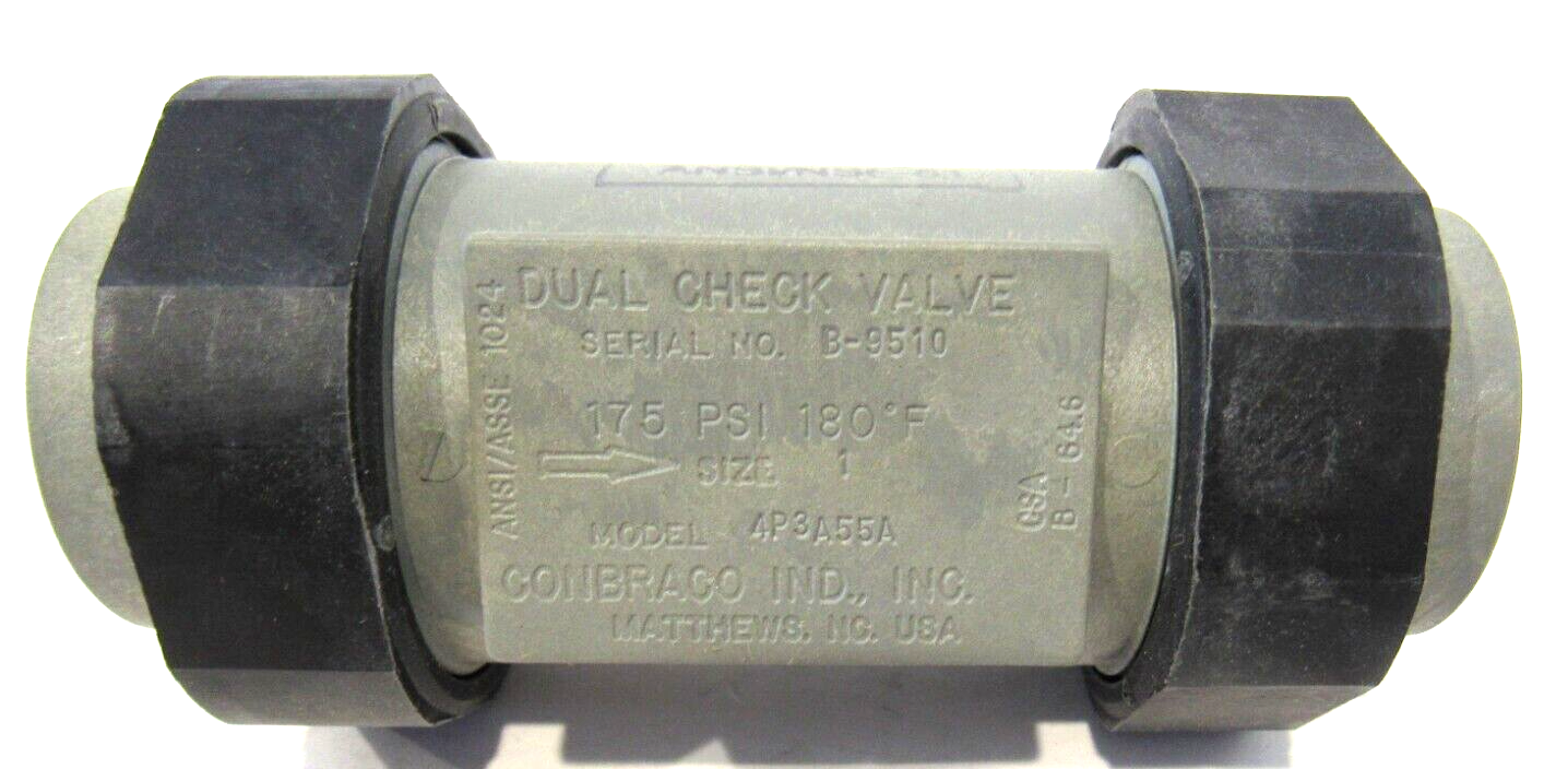 LOT OF 2 NEW CONBRACO 4P-3A5-5A CHECK VALVE 4P3A55A - SB Industrial ...