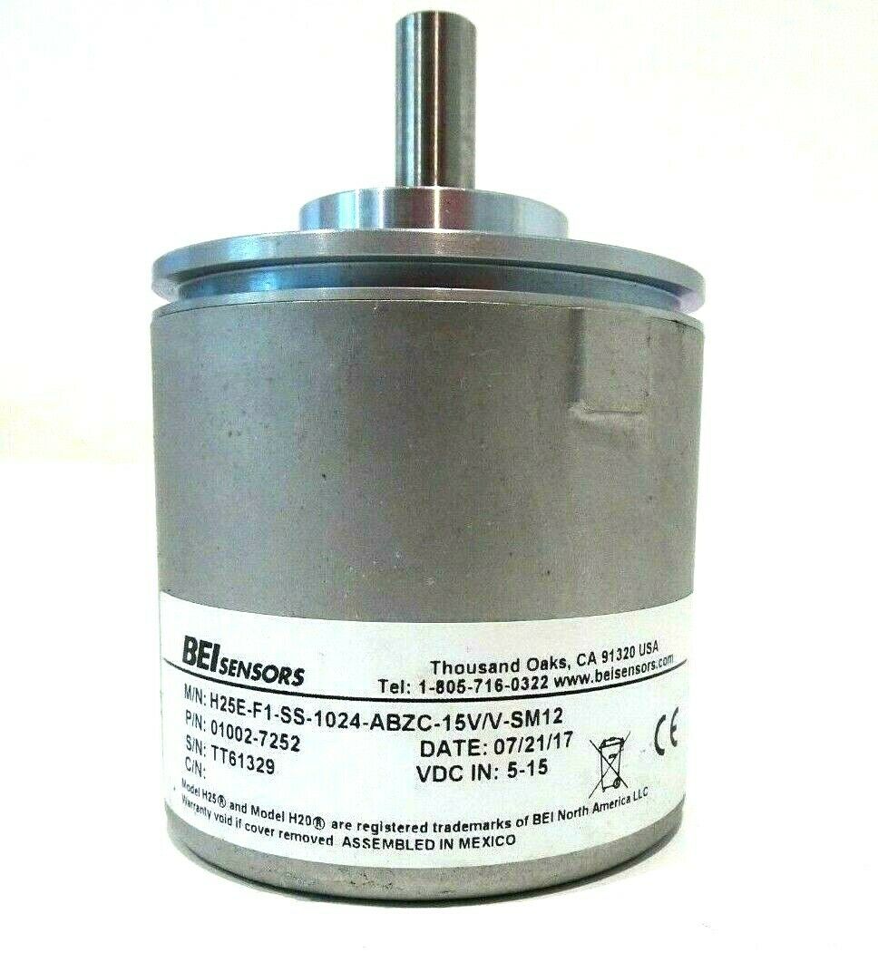 NEW BEI H25E-F1-SS-1024-ABZC-15V /V-SM12 ENCODER 010027252 - SB ...