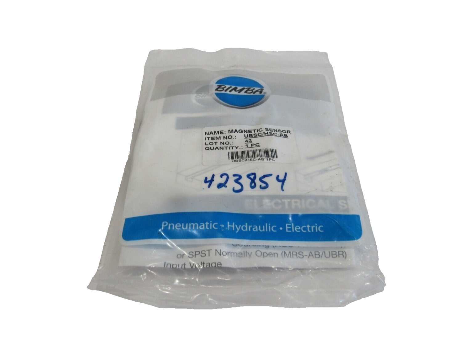 NEW BIMBA UBSC/HSC-AB MAGNETIC SENSOR UBSCHSCAB - SB Industrial Supply ...