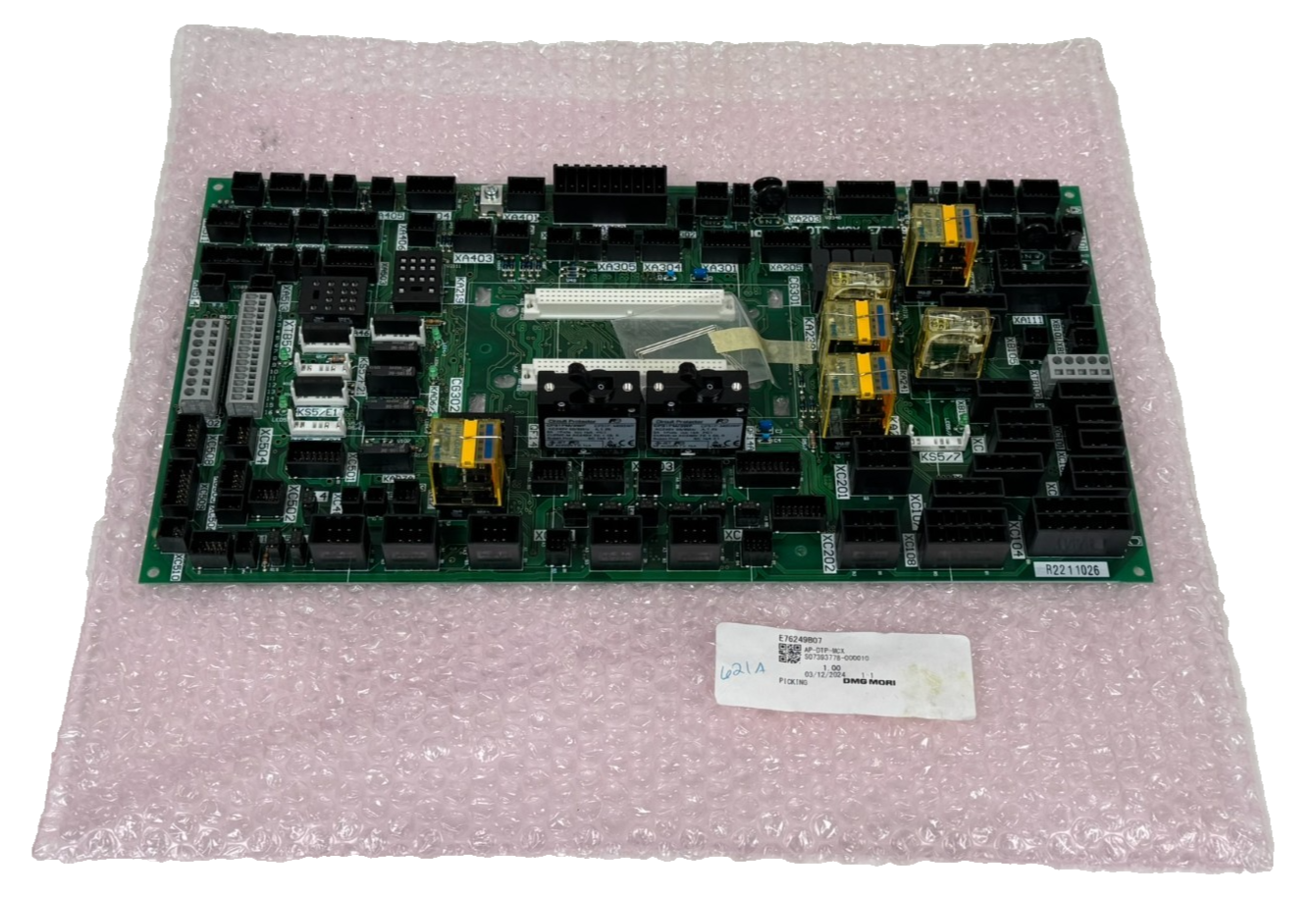 NEW DMG MORI AP-DTP-MCX CONTROL BOARD E76249B07 APDTPMCX - SB ...