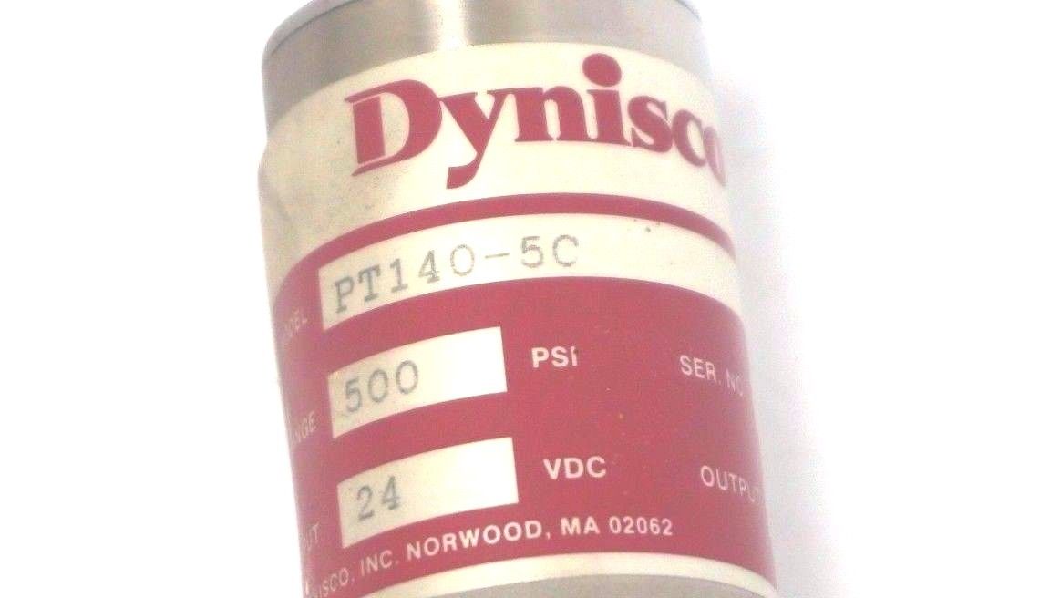NEW DYNISCO PT140-5C PRESSURE TRANSDUCER PT1405C - SB Industrial Supply ...
