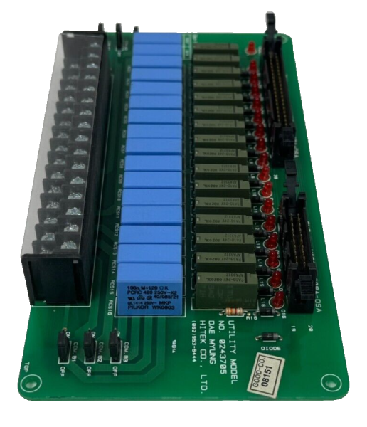 NEW HITEK CO. 0243705 CNC RELAY BOARD - SB Industrial Supply, Inc.