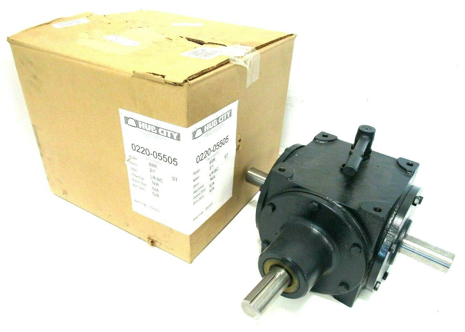 NEW HUB CITY 0220-05505 GEAR BOX 2:1 88R LR-BCST 1-3/8" DIA. 022005505 ...