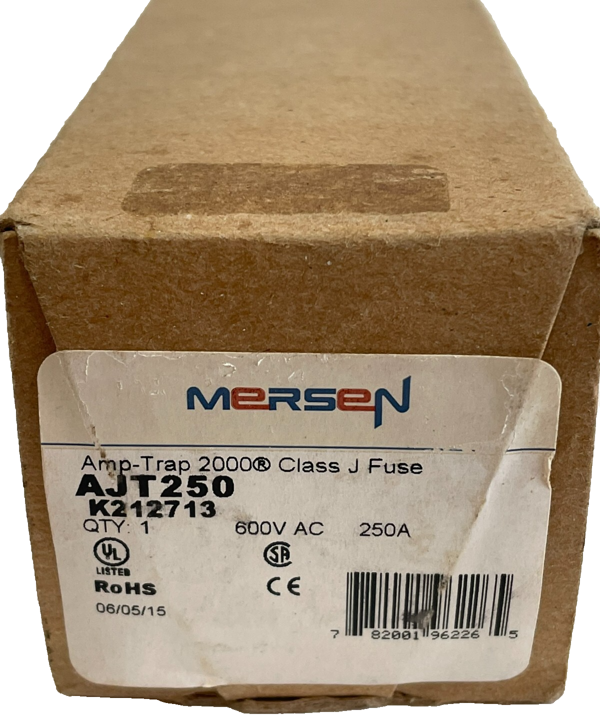 NEW MERSEN AJT250 FUSE 600V 250A - SB Industrial Supply, Inc.