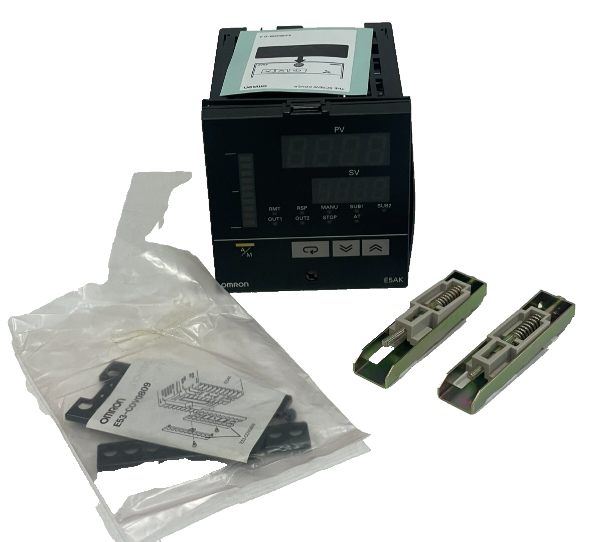 NEW OMRON E5AK-AA2-500 DIGITAL CONTROLLER AC100-240 50/60HZ E5AKAA2500 - SB Industrial Supply, Inc.