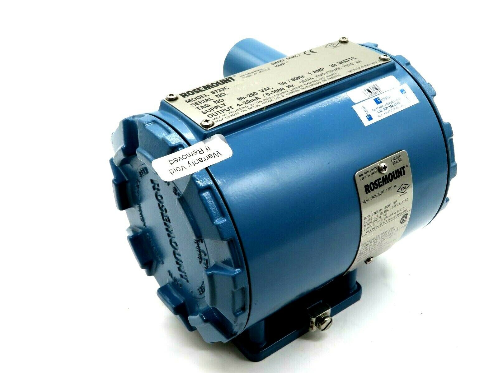 NEW ROSEMOUNT 8732C-T12N0 TRANSMITTER 8732CT12N0 - SB Industrial Supply ...