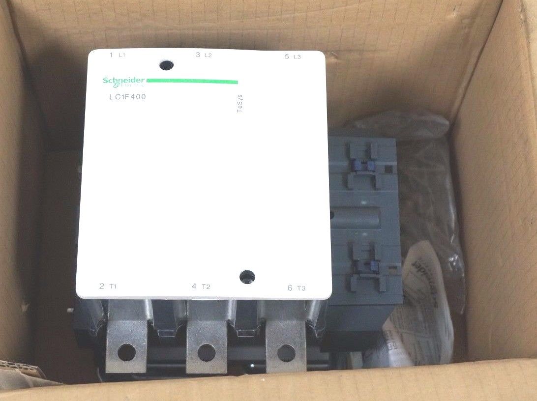 NEW SCHNEIDER ELECTRIC LC1-F400 CONTACTOR 600VAC 400AMP LC1F400 - SB ...
