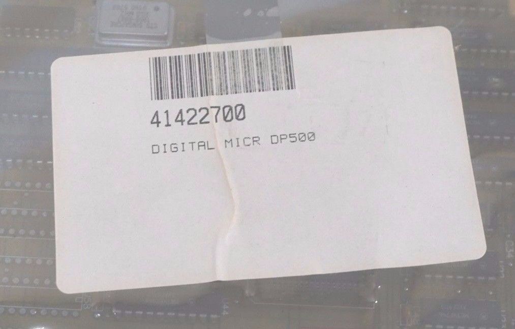 NEW UNISYS 41422700 DIGITAL MICR BOARD DP500 - SB Industrial Supply, Inc.