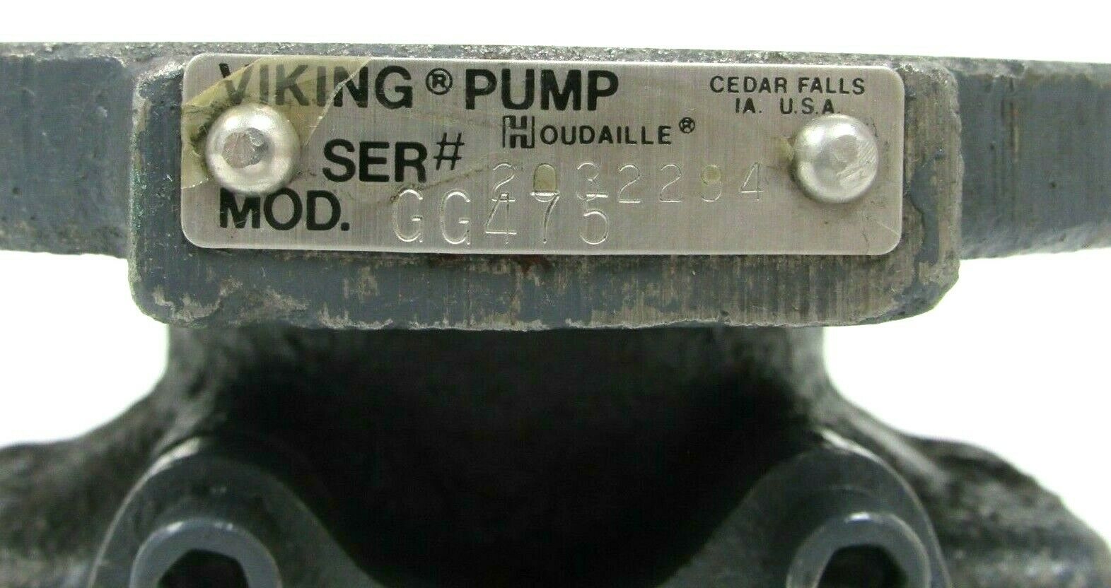 NEW VIKING GG475 CAST IRON GEAR PUMP - SB Industrial Supply, Inc.