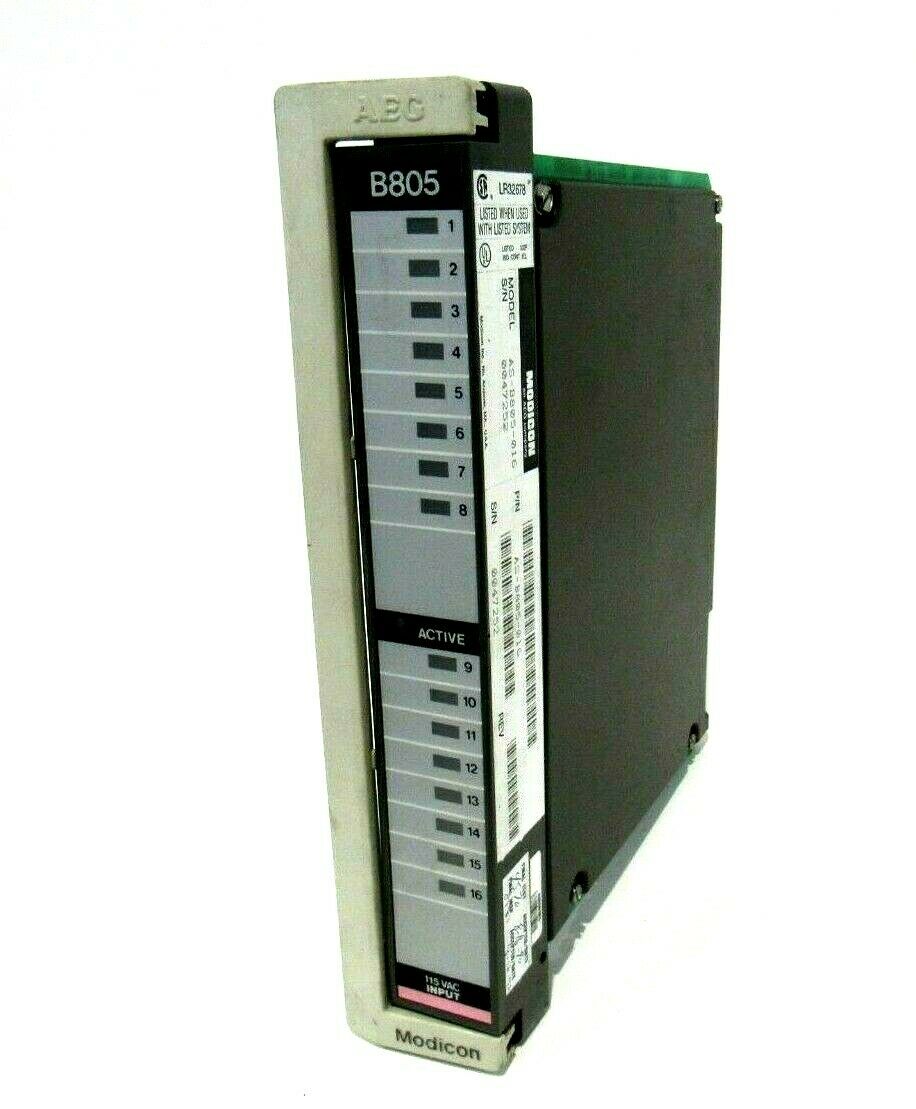 REPAIRED MODICON AS-B805-016 INPUT MODULE ASB805016 - SB Industrial ...