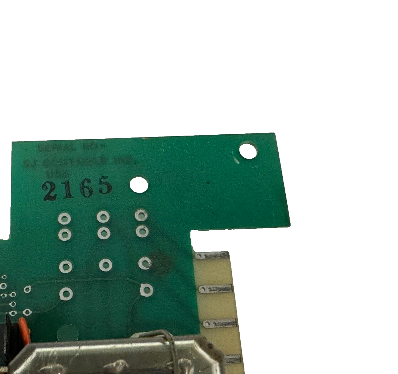 USED SJ CONTROLS 2165 CONTROL BOARD - SB Industrial Supply, Inc.