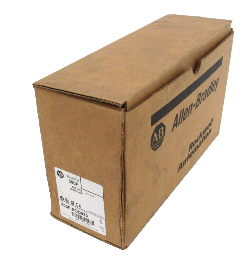 ALLEN BRADLEY 500F-BOD930 STARTER SIZE 1 SER.C 500FBOD930 NEW SURPLUS ...