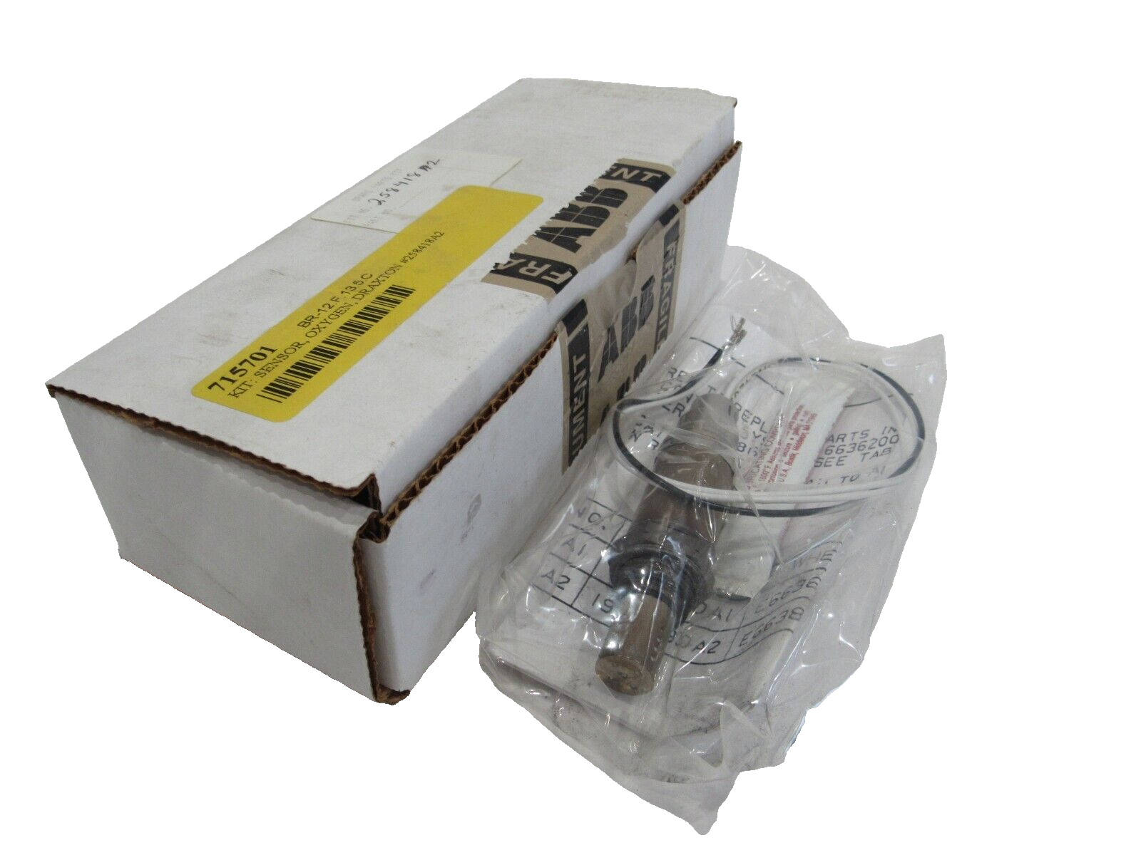 NEW ABB 258418A2 OXYGEN, DRAXTON, SENSOR KIT - SB Industrial Supply, Inc.