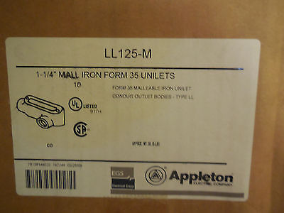 NEW APPLETON LL-125M UNILET IRON FORM LL125M - SB Industrial Supply, Inc.