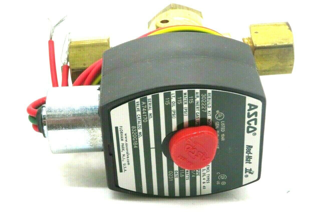 NEW ASCO EF8320G184 SOLENOID VALVE 8320G184 - SB Industrial Supply, Inc.