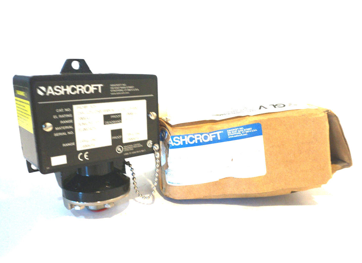 NEW ASHCROFT B424B-XCH PRESSURE SWITCH B424BXCH - SB Industrial Supply ...