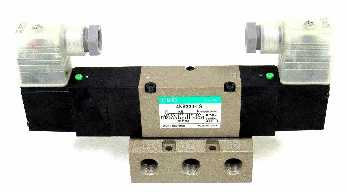 NEW CKD 4KB330-LS SOLENOID VALVE 4KB330LS - SB Industrial Supply, Inc.