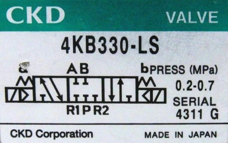 NEW CKD 4KB330-LS SOLENOID VALVE 4KB330LS - SB Industrial Supply, Inc.