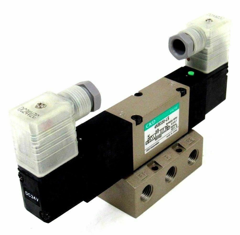 NEW CKD 4KB330-LS SOLENOID VALVE 4KB330LS - SB Industrial Supply, Inc.