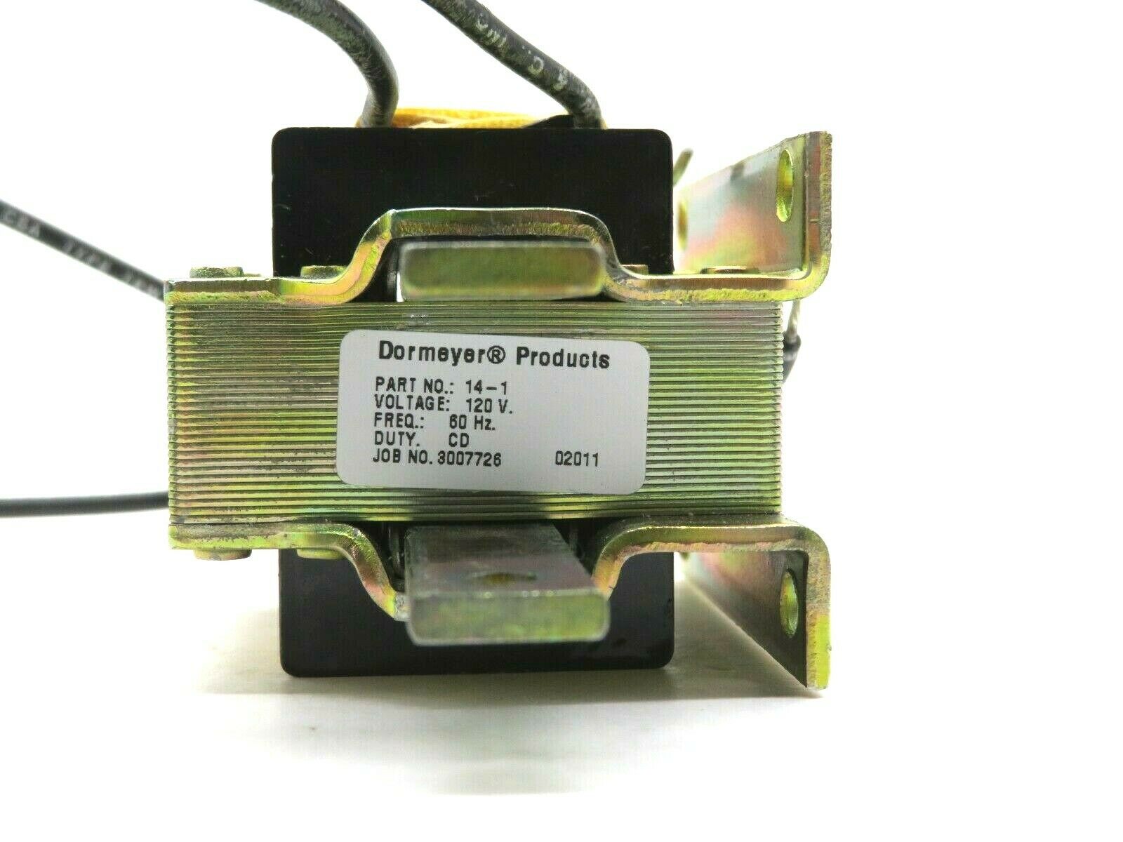 NEW DORMEYER 14-1 SOLENOID COIL 2WIRE 120V 60HZ 141 - SB Industrial ...