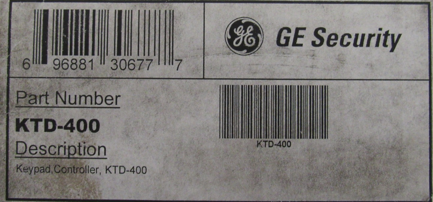 NEW GE KTD-400 CONTROLLER KEY PAD KTD400 - SB Industrial Supply, Inc.