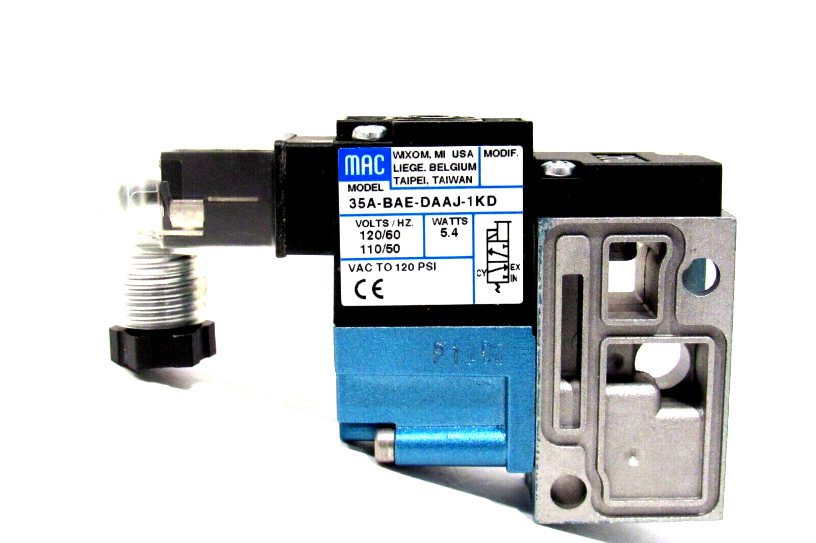 NEW MAC VALVE 35A-BAE-DAAJ-1KD SOLENOID VALVE 35ABAEDAAJ1KD - SB ...