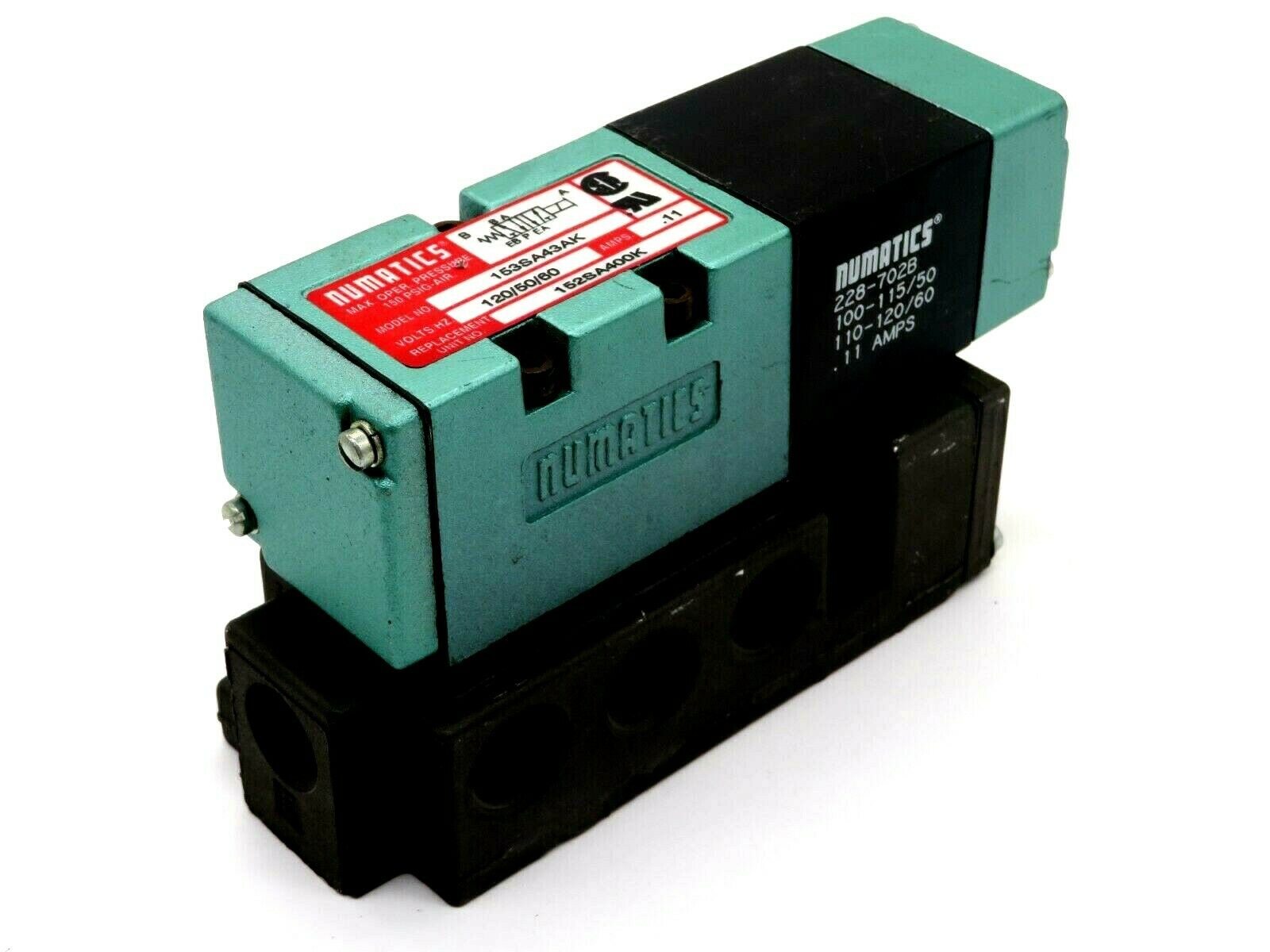 NEW NUMATICS 153SA43AK SOLENOID VALVE - SB Industrial Supply, Inc.