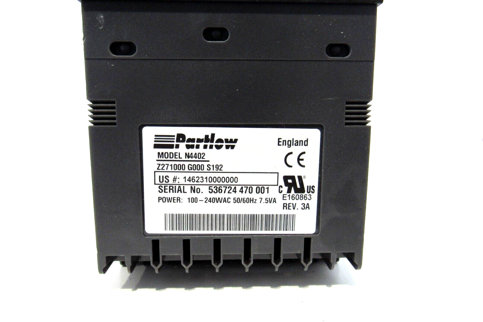 NEW PARTLOW 1462310000000 TEMPERATURE CONTROLLER N4402 - SB Industrial ...