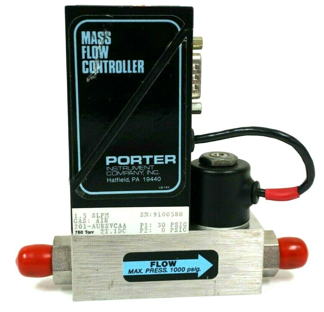 NEW PORTER LB-162 LB-247 201-AUBSVCAA MASS FLOW METER 201AUBSVCAA - SB ...
