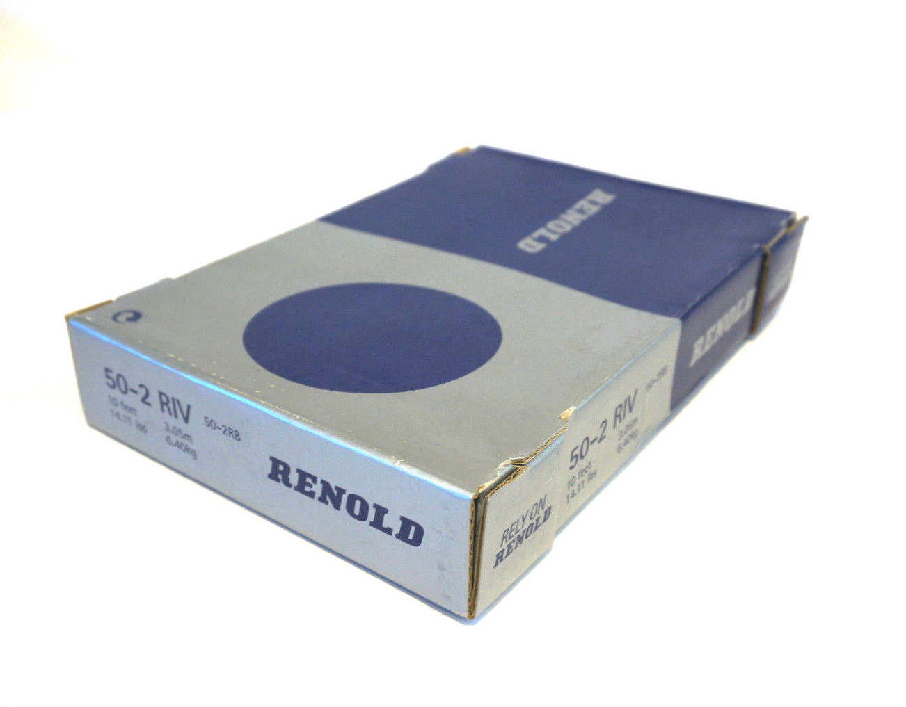 NEW RENOLD 50-2 RIV 10' CHAIN 502RIV - SB Industrial Supply, Inc.
