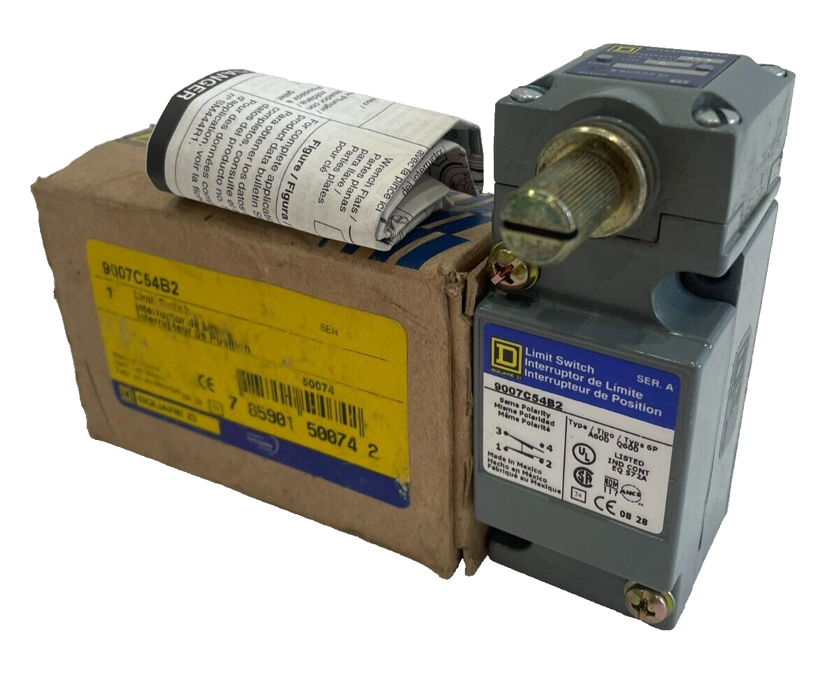 NEW SQUARE D 9007C54B2 LIMIT SWITCH SERIES A - SB Industrial Supply, Inc.