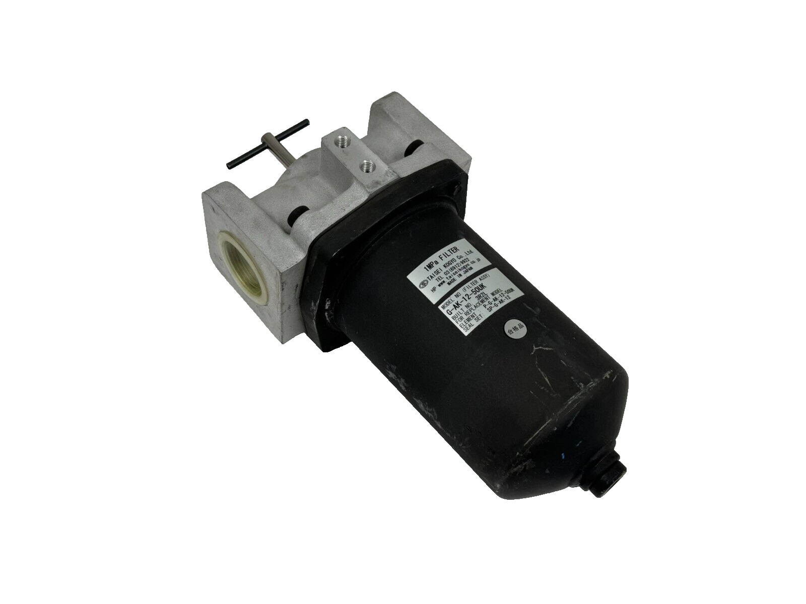 NEW TAISEI KOGYO G-AK-12-50UK 1MPa FILTER ASSEMBLY 3R2L P-G-AK-12-50UK ...