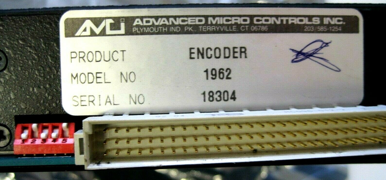 USED ADVANCED MICRO CONTROLS 1962 ENCODER MODULE - SB Industrial Supply ...