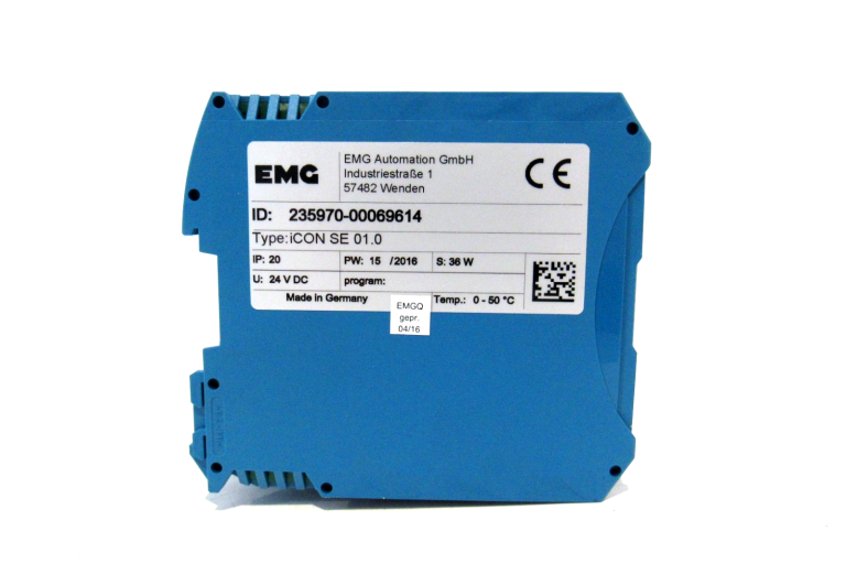 USED EMG AUTOMATION 235970-00069614 CONTROLLER ICON SE 01.0 ...