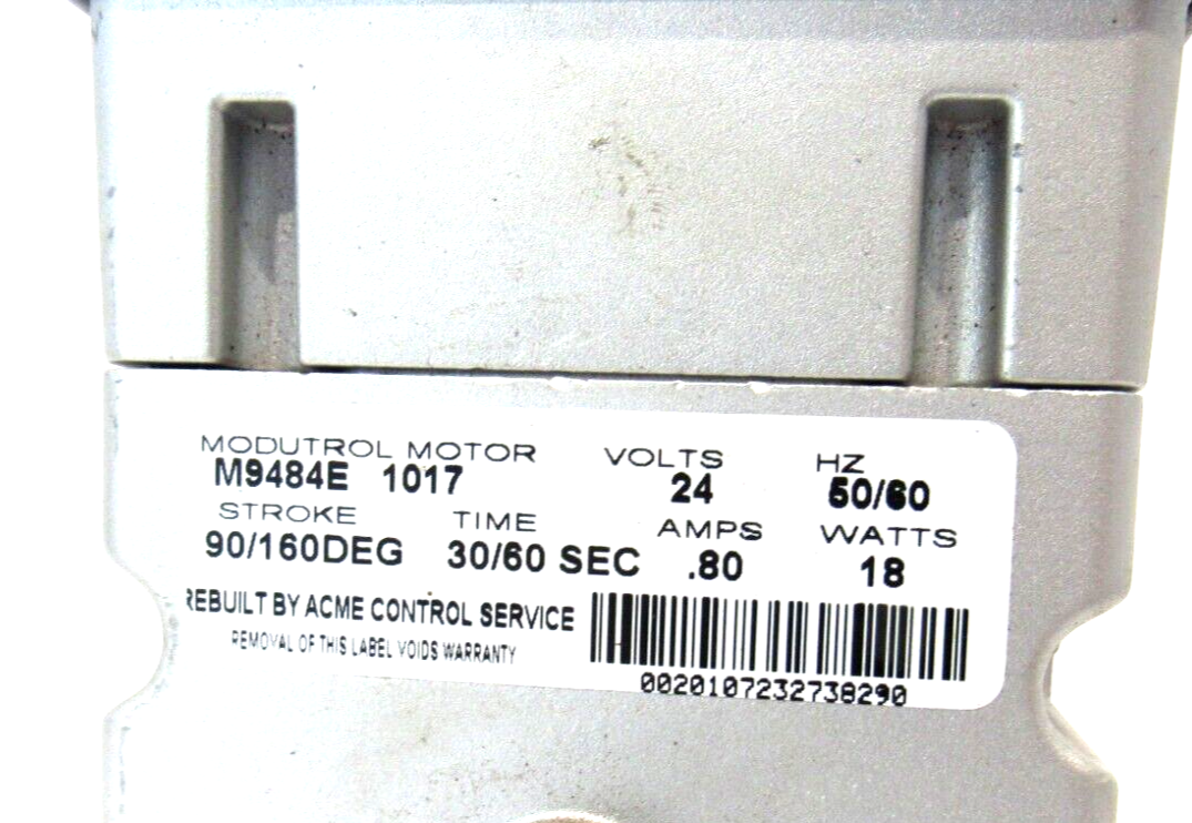 USED HONEYWELL M9484E1017 MODULTROL MOTOR - SB Industrial Supply, Inc.