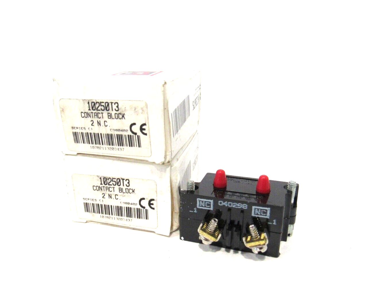 LOT OF 2 NEW CUTLER HAMMER 10250T3 CONTACT BLOCKS - SB Industrial ...