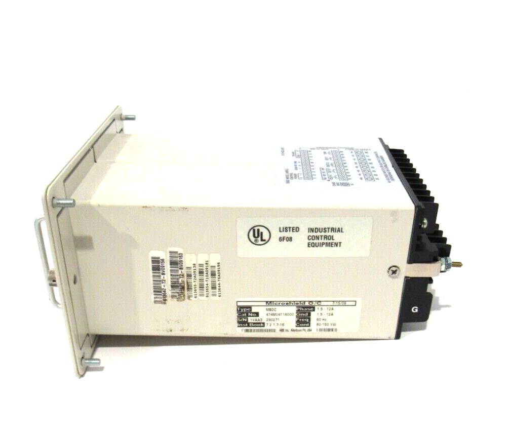 NEW ABB 474M0411-6000 OVERCURRENT RELAY 474M04116000 - SB Industrial ...