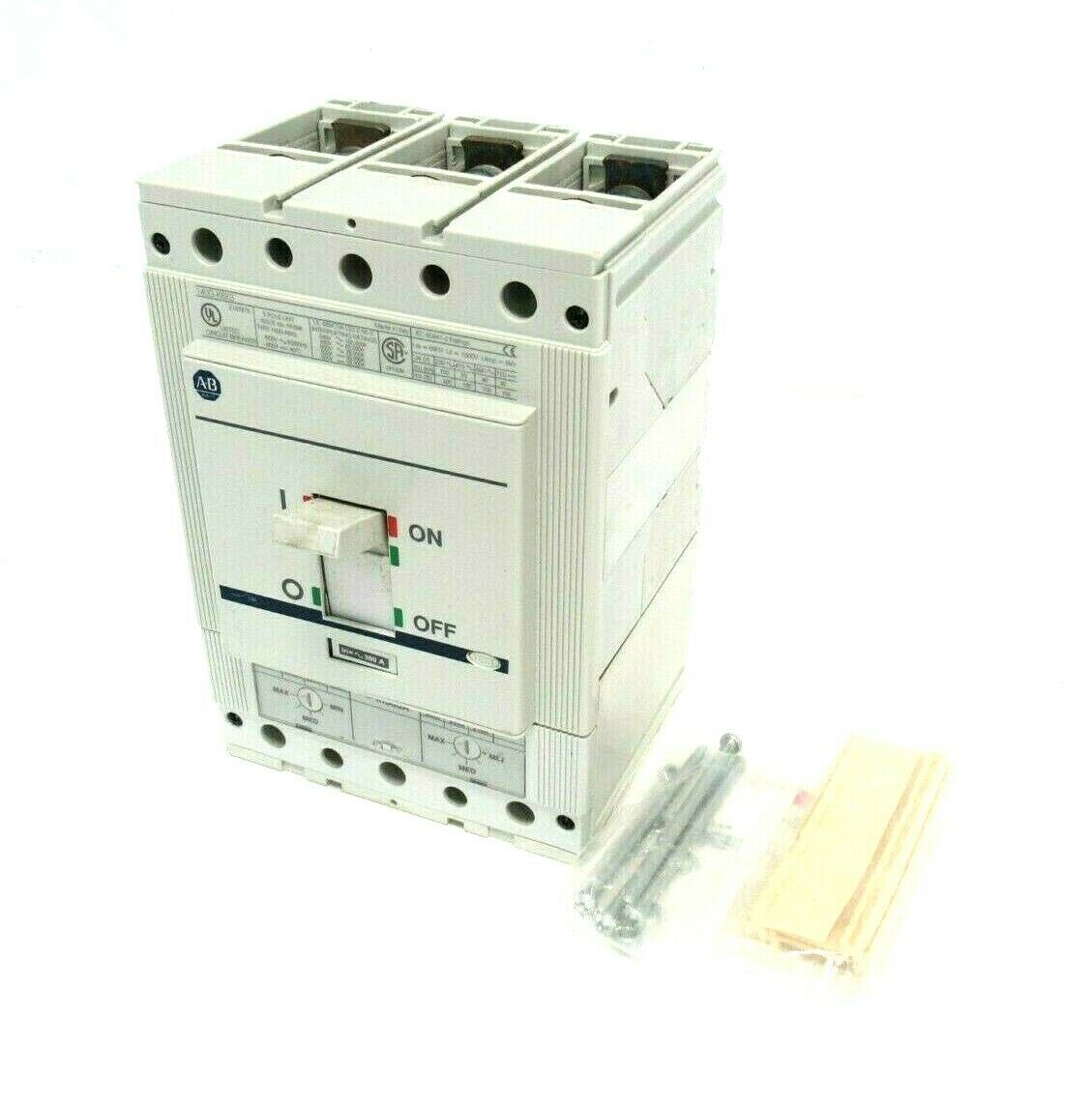 NEW ALLEN BRADLEY 140G-K6X3 MOLDED CASE CIRCUIT BREAKER 3-POLE 140G ...